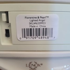 Lenox | Art | Lenox Florentine Pearl Lighted Angel | Poshmark